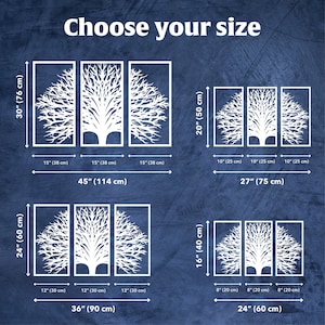 Tree of Life Wall Art Large, Tree of Life Panel, Tree of Life Wall ...