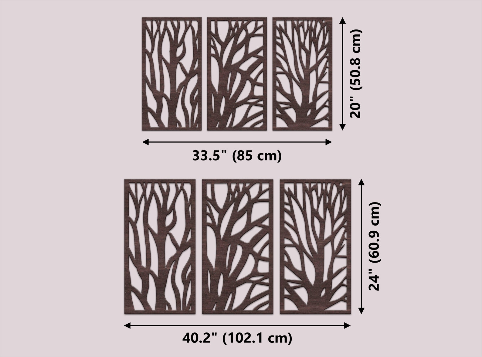 Tree of Life Panel Wood Wooden Tree Wall Art Tree Wood Wall | Etsy