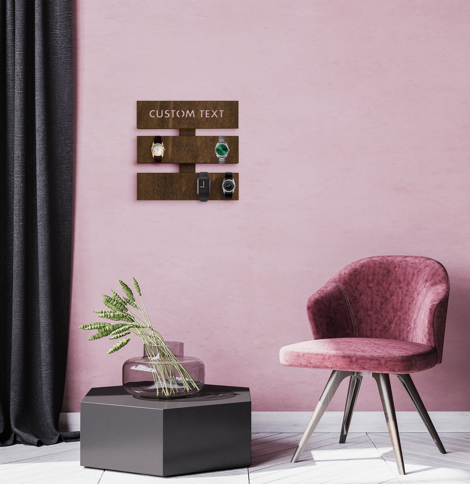 Watch Display for Wall Wall Mount Watch Display Watch - Etsy