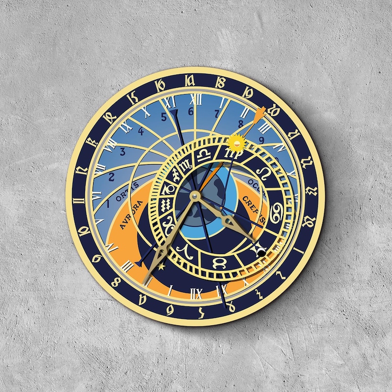 Astronomical Clock - Etsy