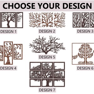 Tree of Life Panel Wood, Wooden Tree Wall Art, Tree Wood Wall Art ...