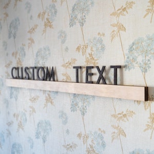 Custom Menu Board, Changeable Letter Board, Wooden Menu Board, Menu ...