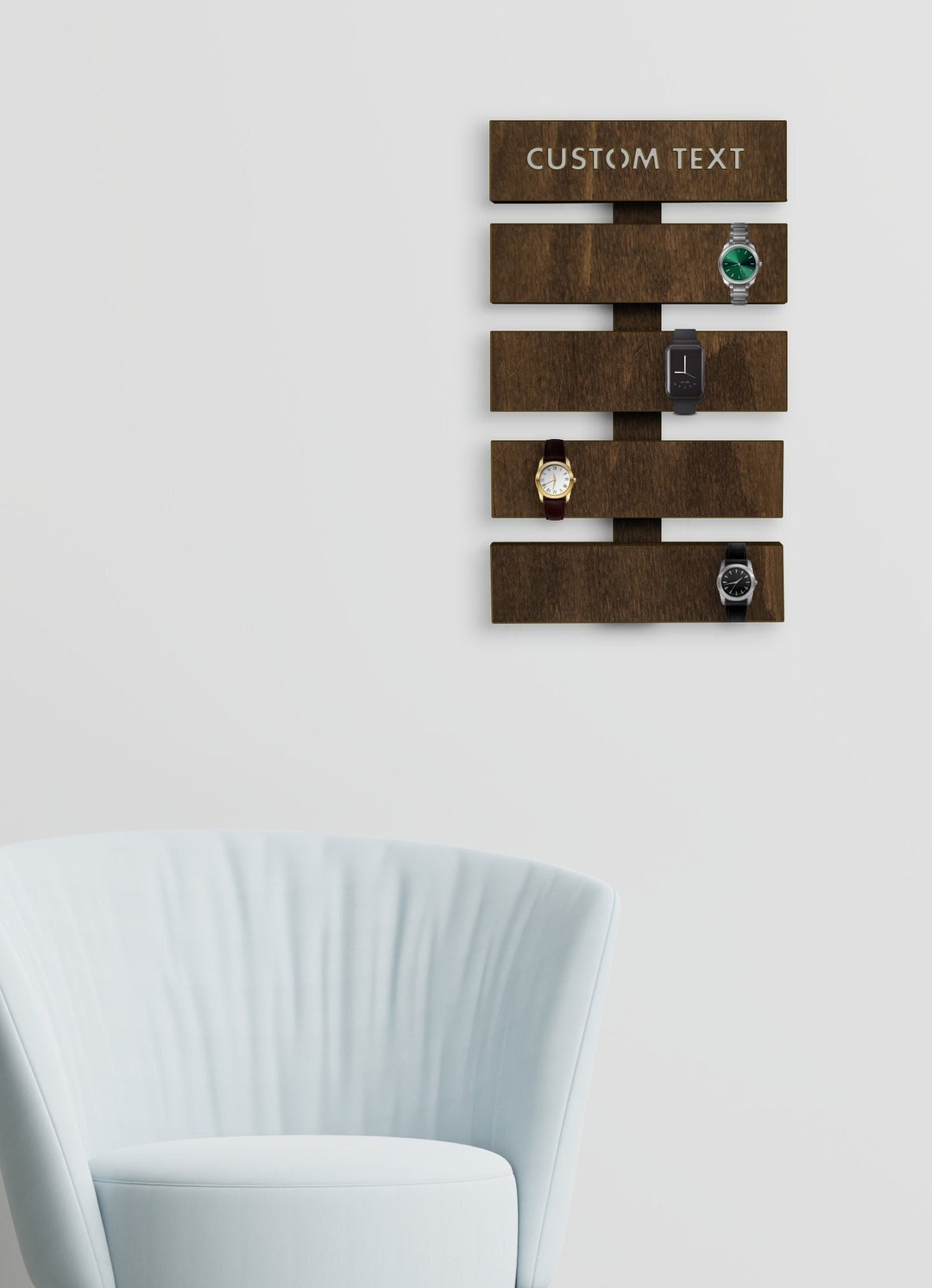 Watch Display for Wall Wall Mount Watch Display Watch - Etsy