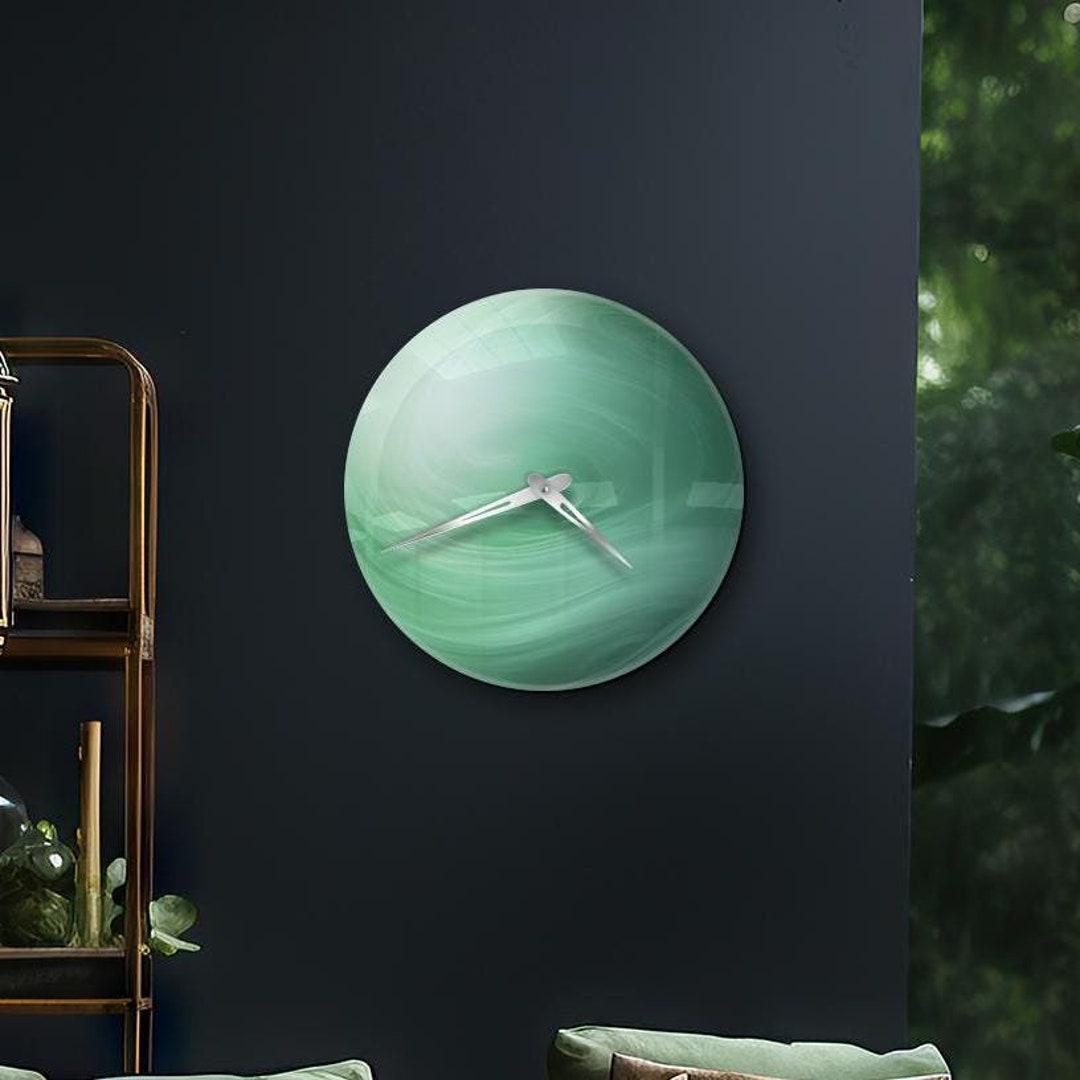 Uranus Wall Clock, Planet Wall Clock, Space Wall Clock, Cosmic Wall ...