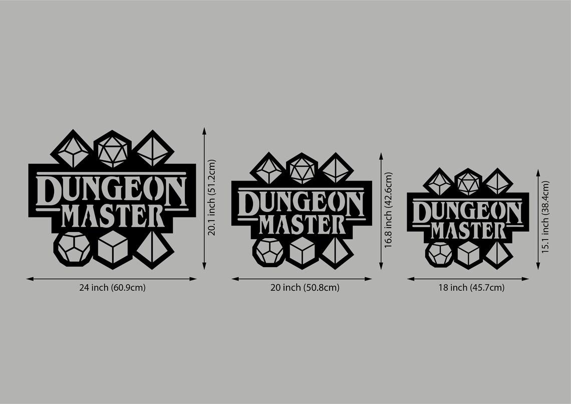 Dungeon master sign Dungeons and dragons sign Dungeons and | Etsy