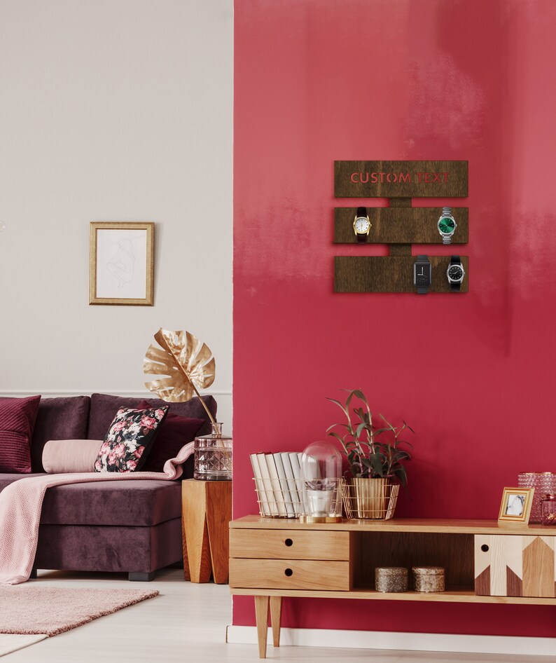 Watch Display for Wall Wall Mount Watch Display Watch | Etsy