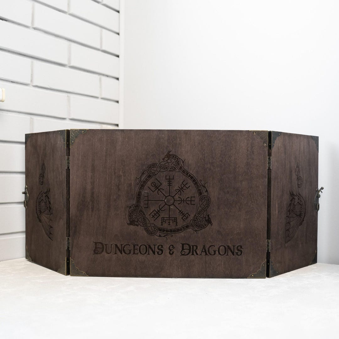 Custom Dungeon Master Screen, Dungeon Master Screen Wood, DM Screen ...