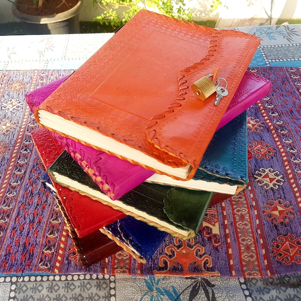 Leather Diary - Etsy