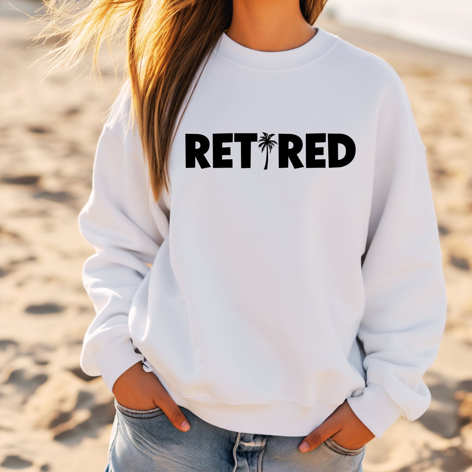 Retired SVG, Palm Tree SVG, Retired 2024, Beach Vibes Svg, Palm Trees ...