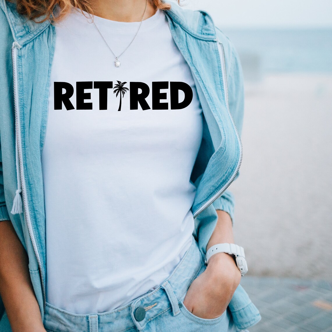 Retired SVG, Palm Tree SVG, Retired 2024, Beach Vibes Svg, Palm Trees ...