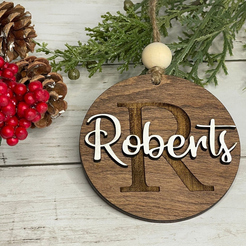 Personalized Christmas Ornaments - Etsy