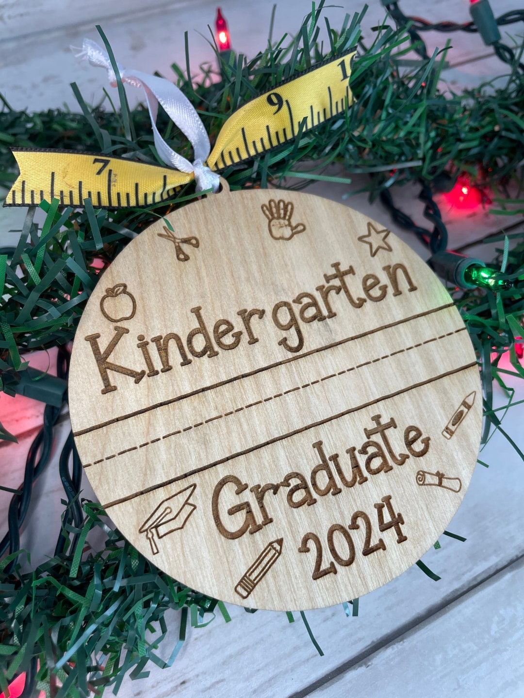 Kindergarten Graduation Keepsake, Kindergarten Graduation Ornament ...