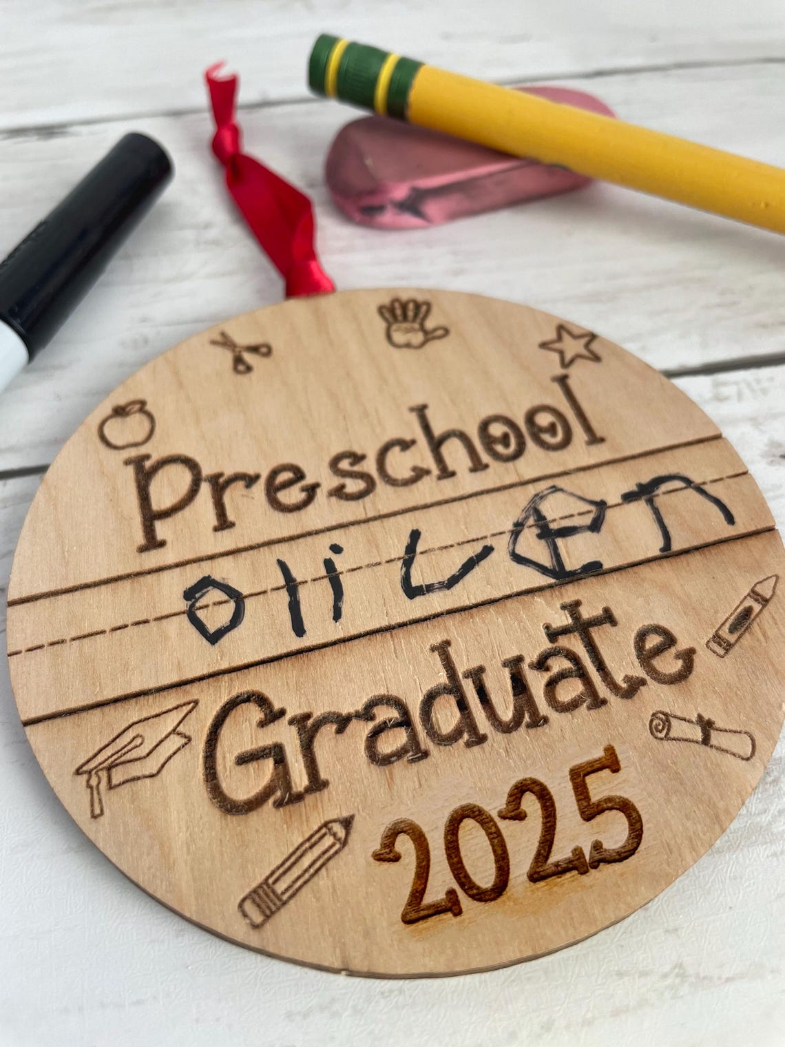 Kindergarten Graduation Keepsake, Kindergarten Graduation Ornament ...