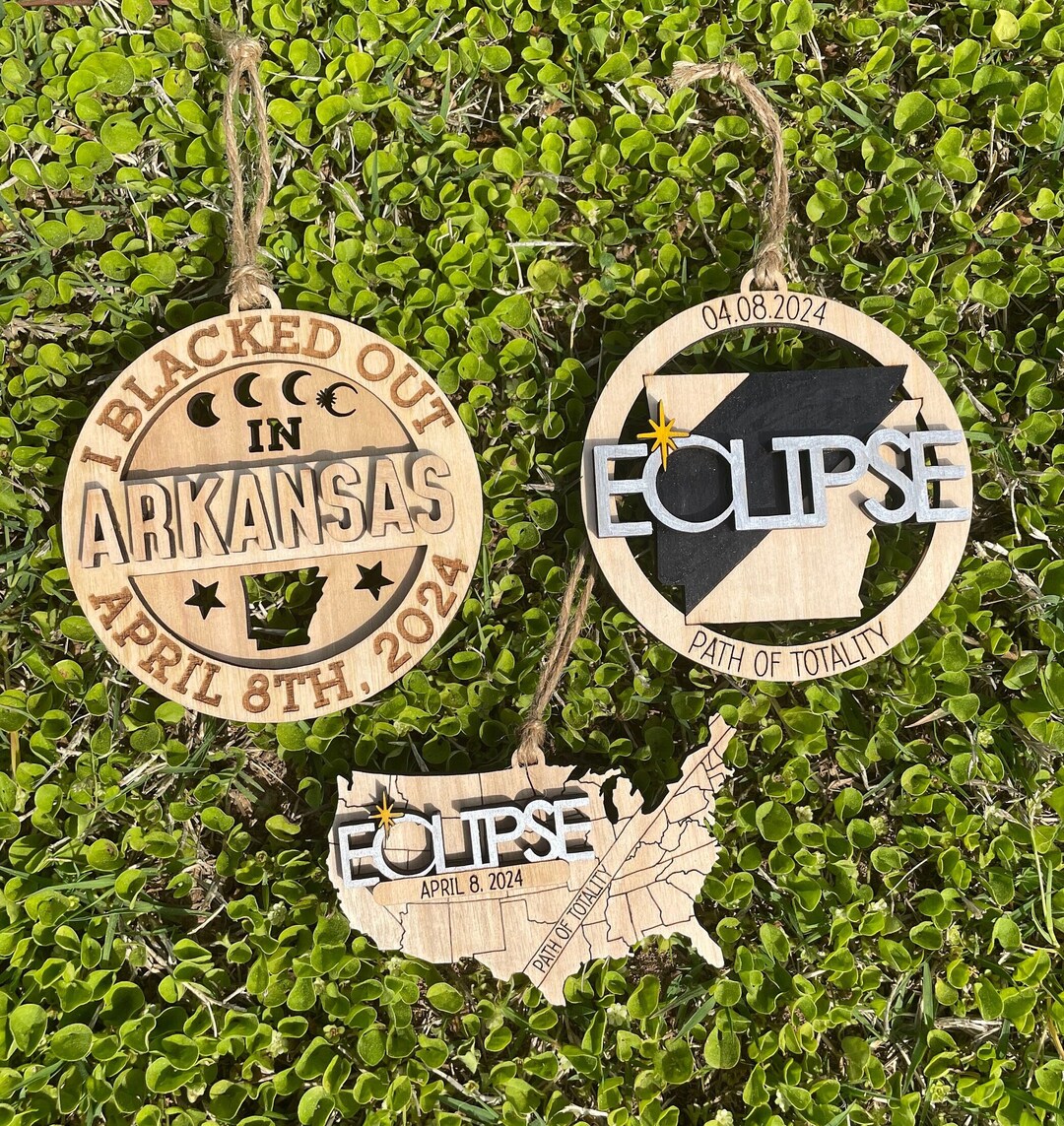 Solar Eclipse Christmas Ornament, Great American Solar Eclipse ...