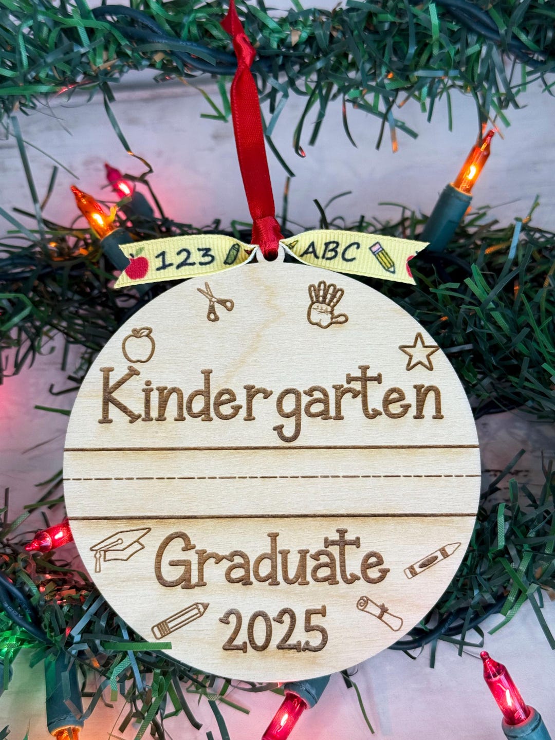 Kindergarten Graduation Keepsake, Kindergarten Graduation Ornament ...