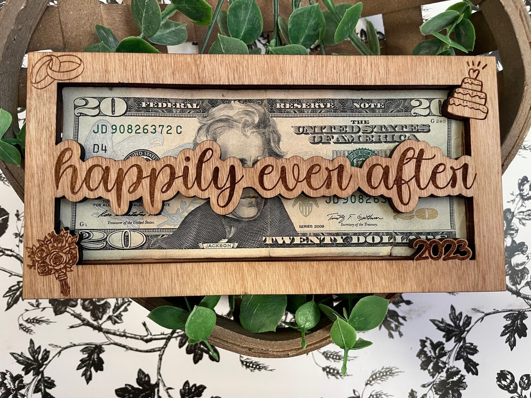 Wedding Gift Money Holder, Wedding Cake Gift Money Holder, Personalized ...