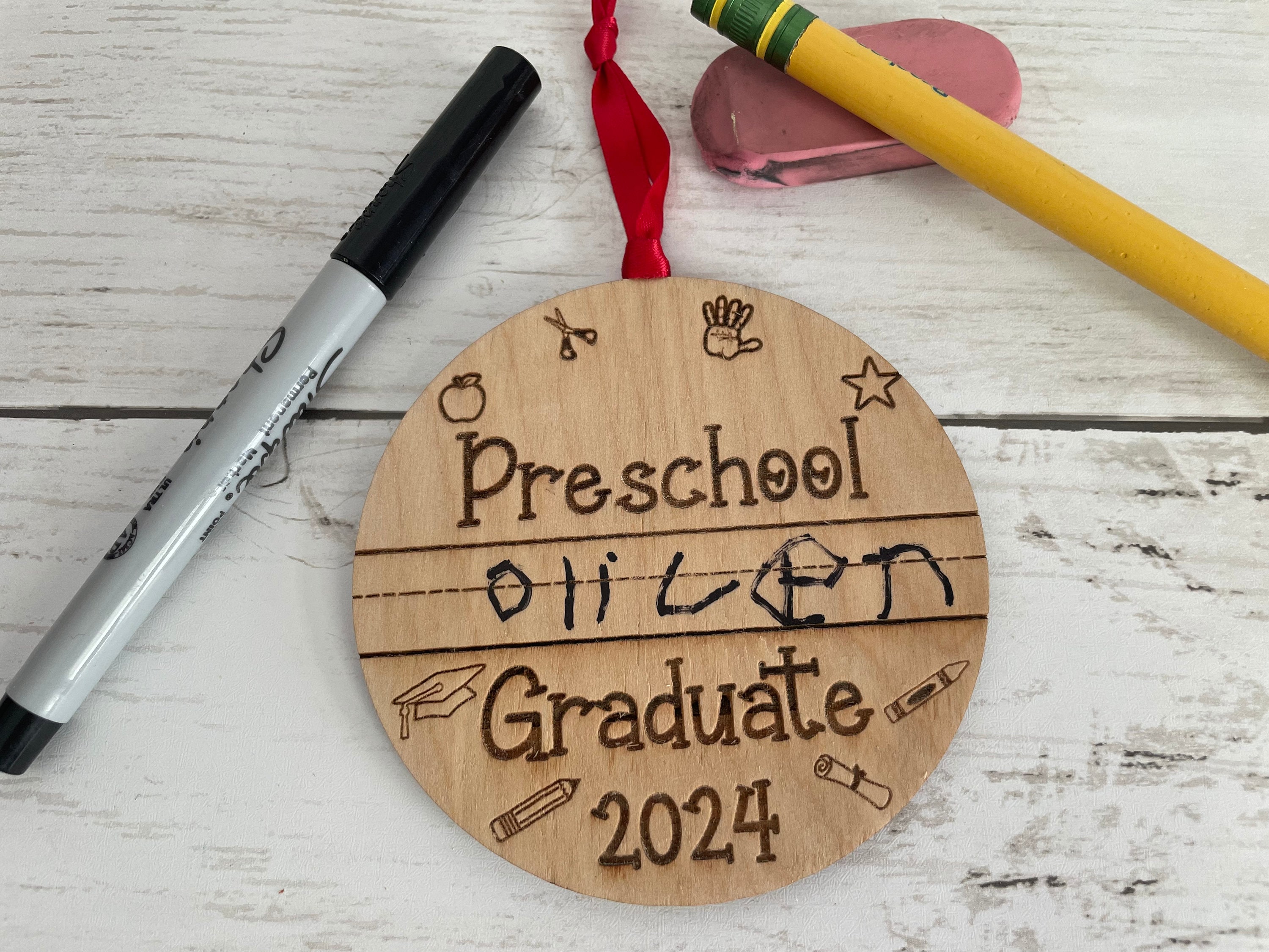 Kindergarten Graduation Keepsake, Kindergarten Graduation Ornament ...