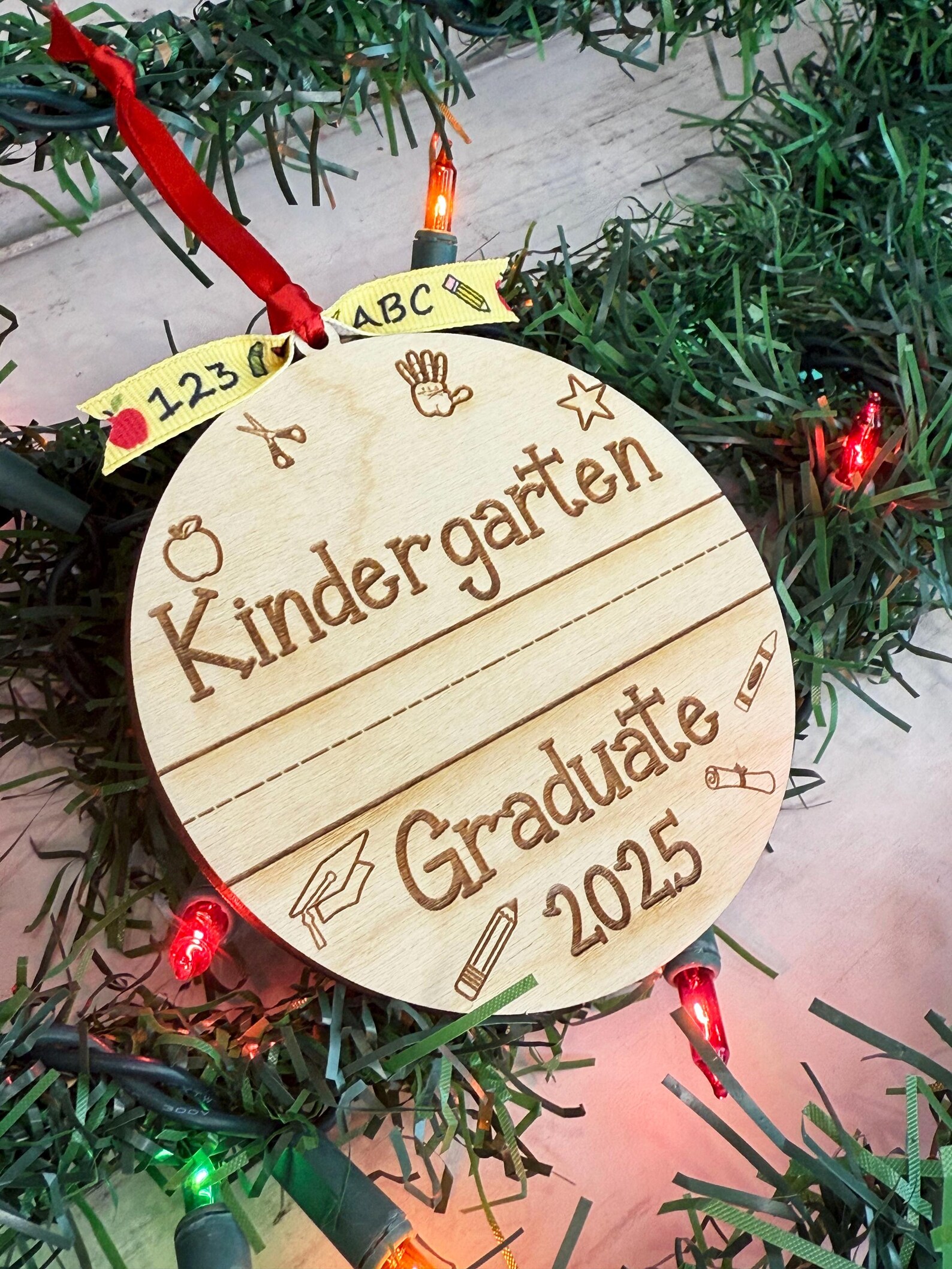 Kindergarten Graduation Keepsake, Kindergarten Graduation Ornament ...