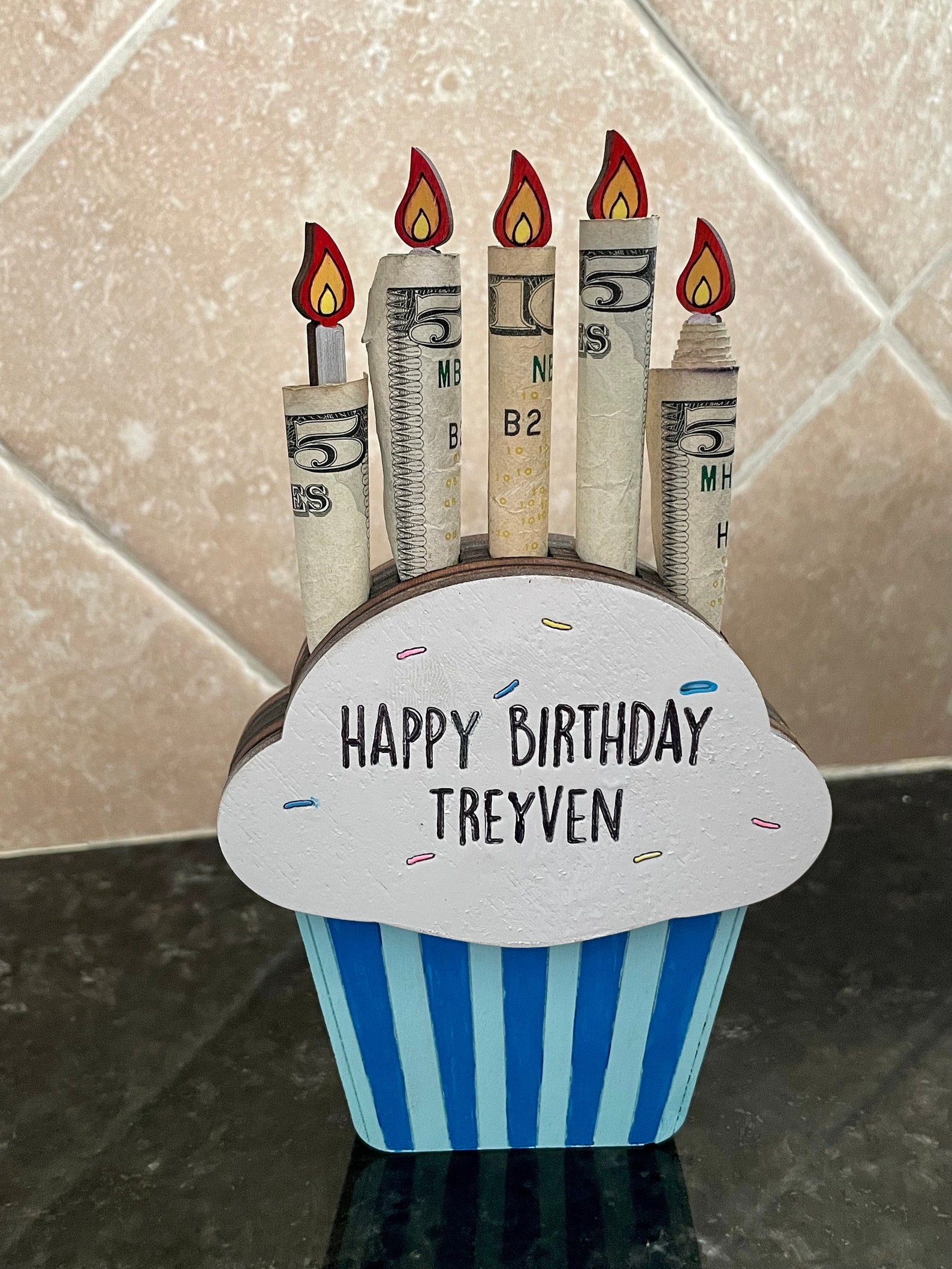 Money Holder, Cupcake Money Holder, Money Gift, Cake Money Holder ...