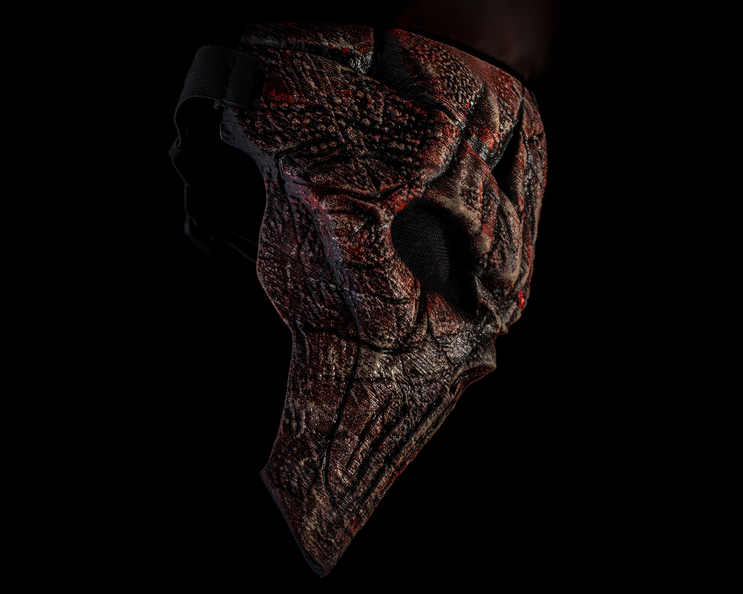 Scary Horror Cosplay Demon Mask Cosplay Mask Unique Hand - Etsy