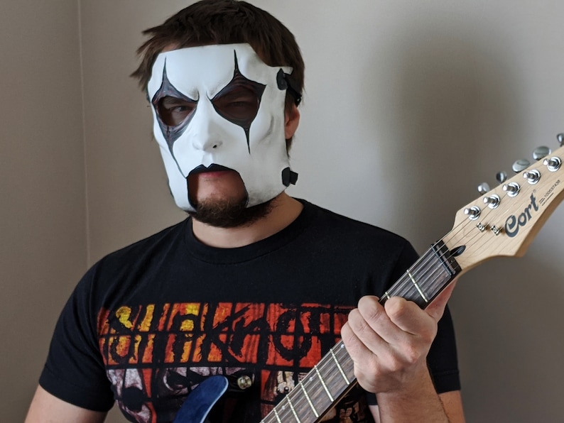 Slipknot cosplay 3d impreso Jim Root Mascarilla - Etsy México