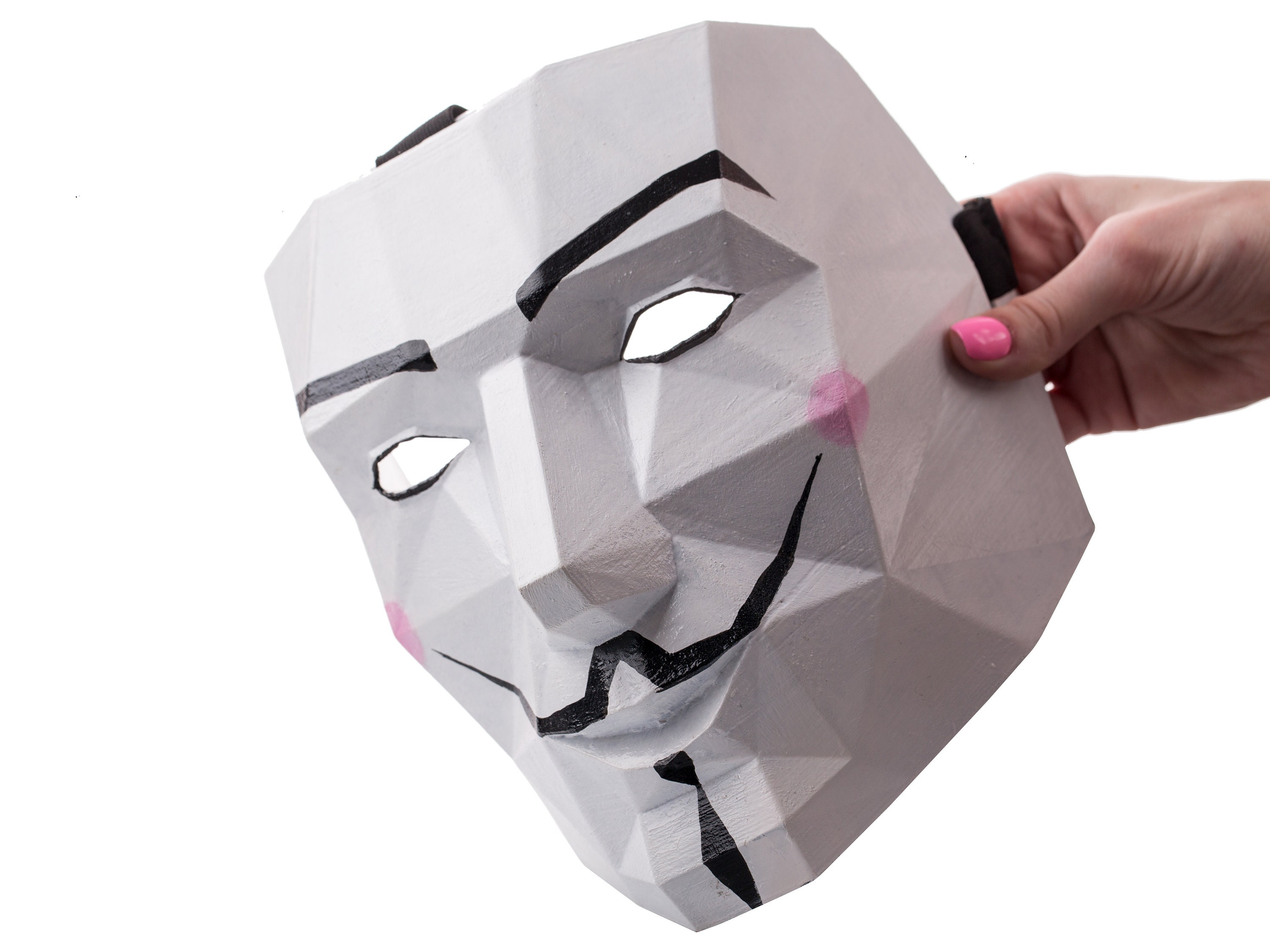 Guy Fawkes Mask Cosplay Mask/ V for Vendetta Horror Film 3d Printed ...