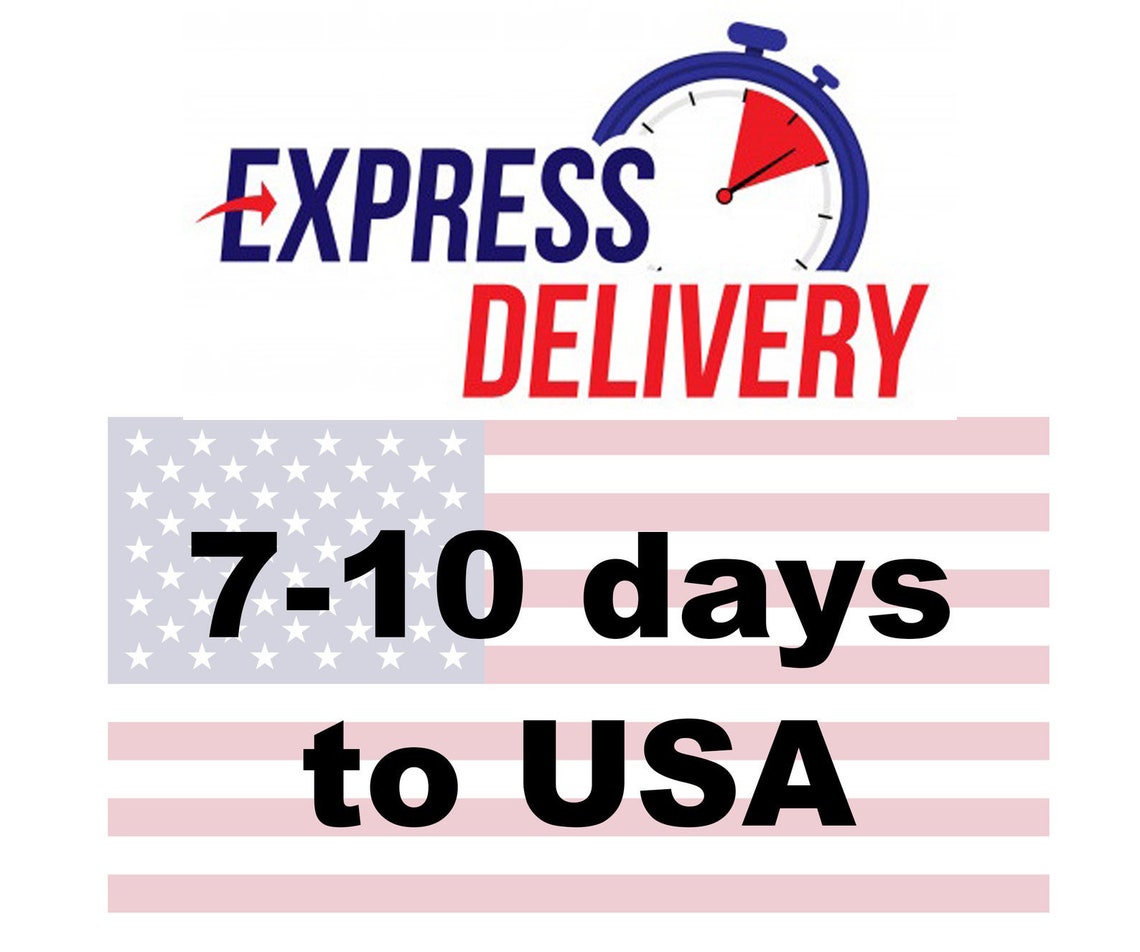Express Delivery to USA. Shipping Time 7-10 Days - Etsy