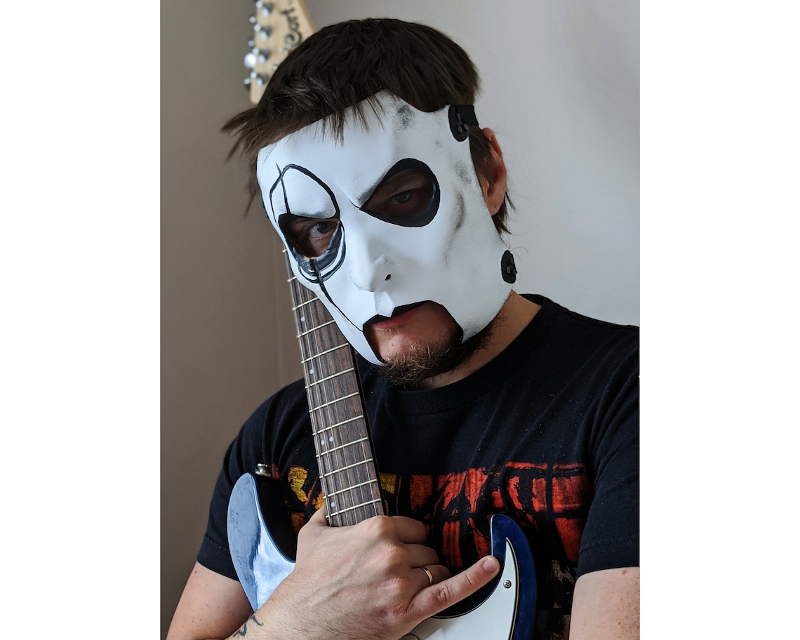 Slipknot Cosplay Mask Jim Root Unsainted 3d Printed Mask - Etsy
