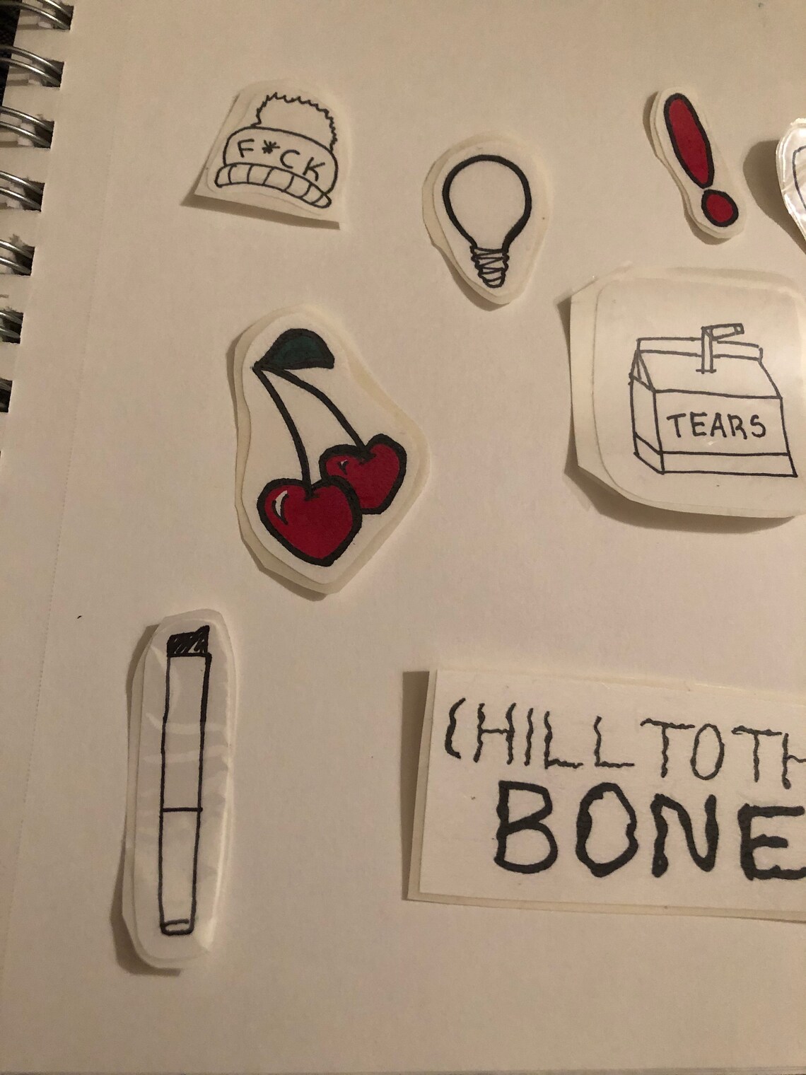 Edgy Sticker Set | Etsy
