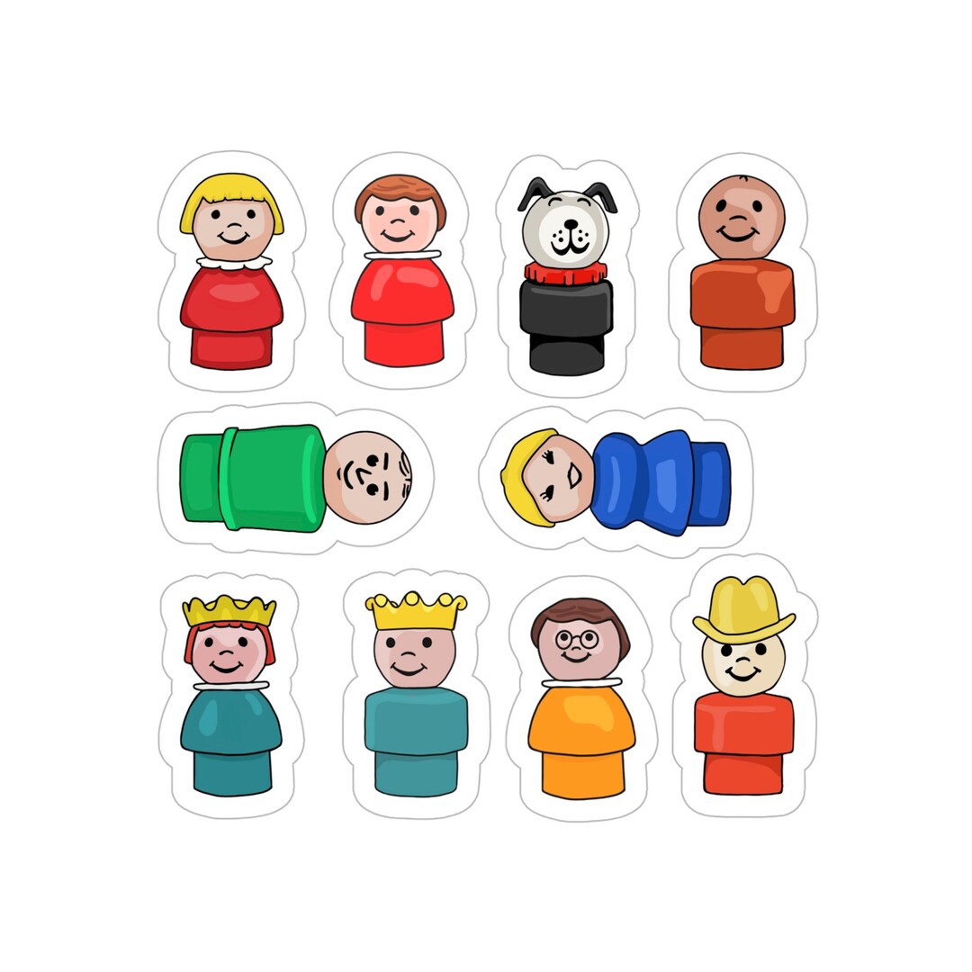 Fisher Price My Family Transparent Outdoor Stickers - Etsy