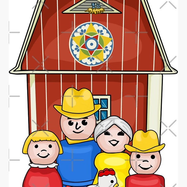 Little People Barn - Etsy