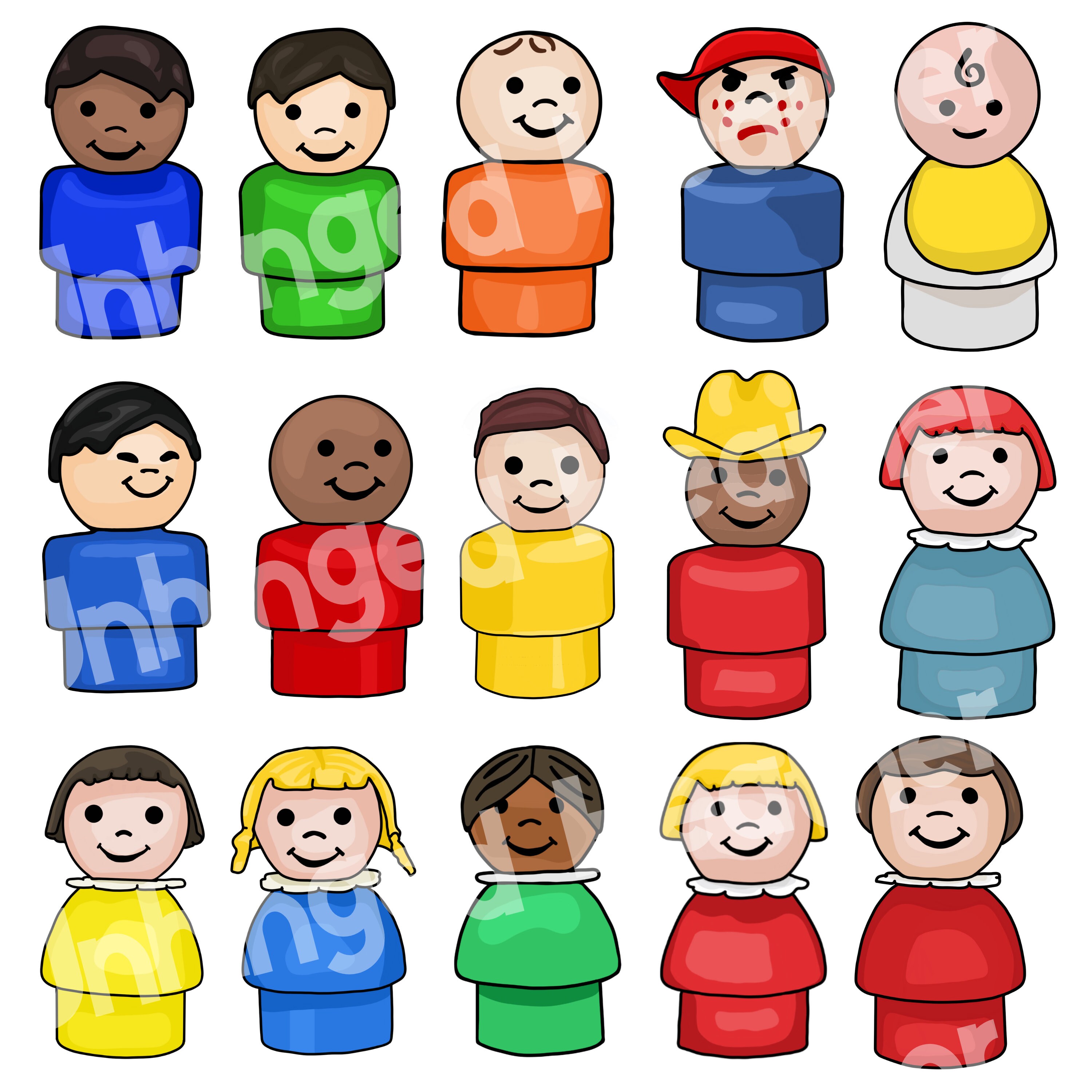 Some Little Round People Kids - Etsy