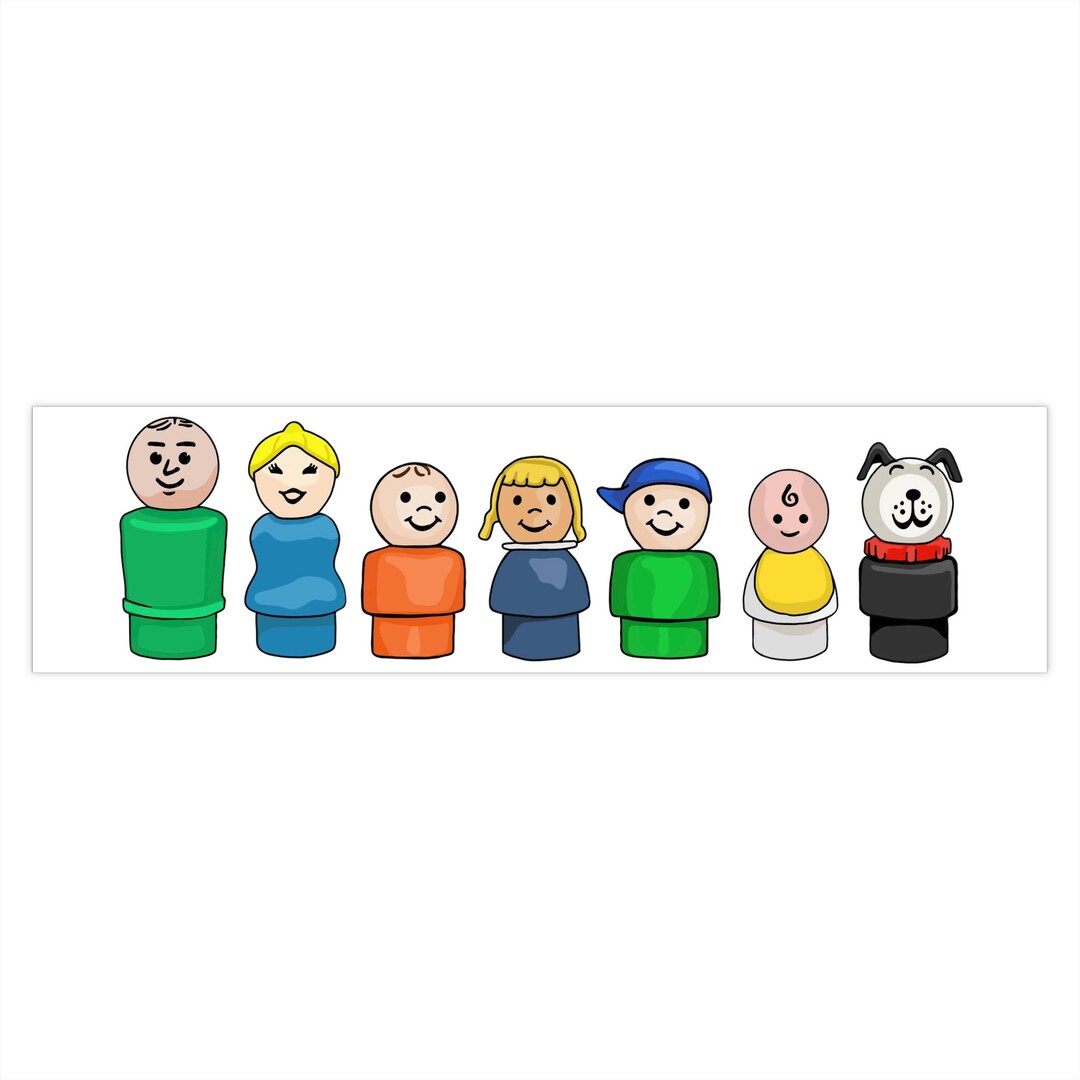 Our Family Bumper Sticker - Etsy