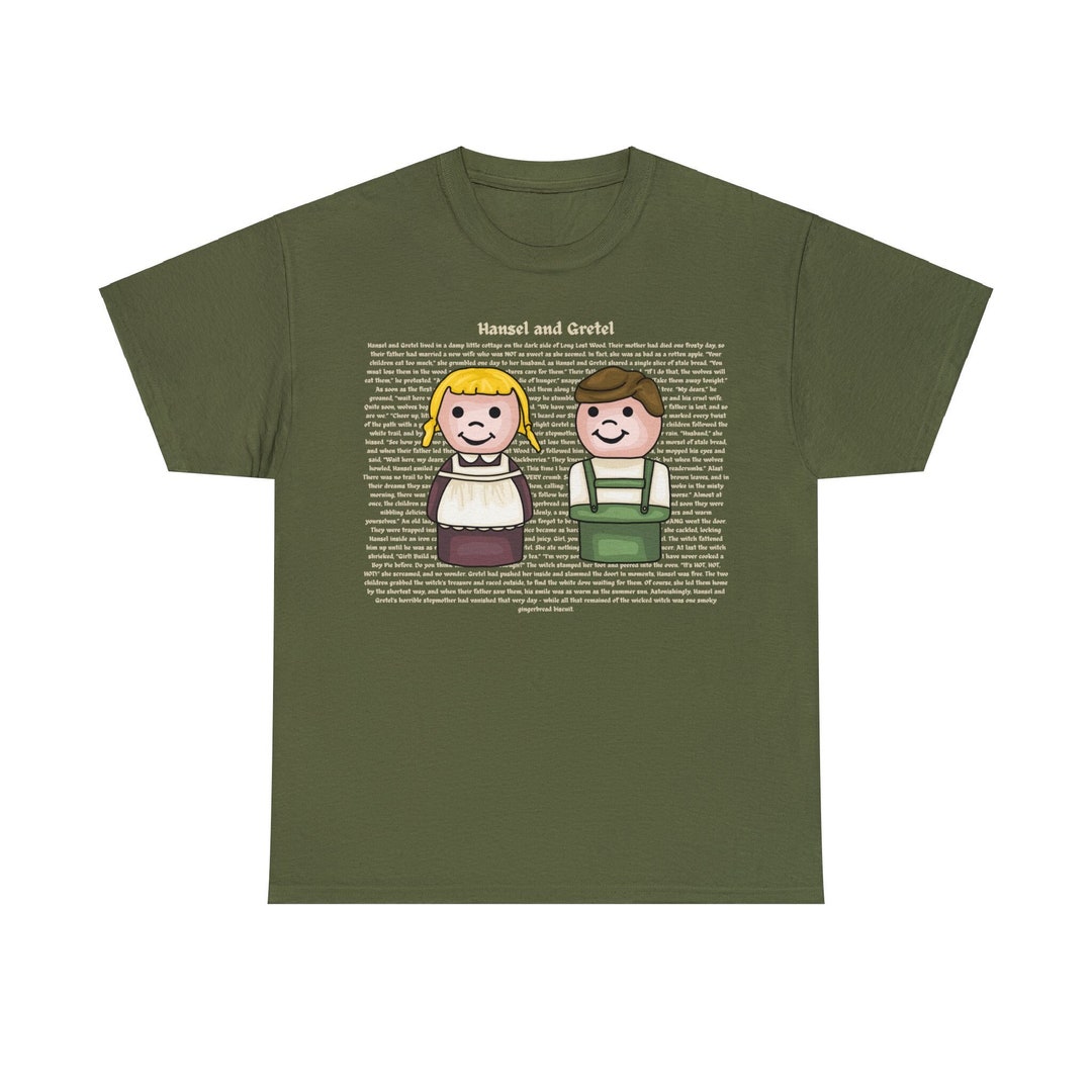 Hansel and Gretel Story Unisex Heavy Cotton Tee - Etsy