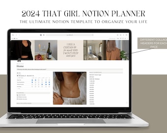 Notion Planner Template All in One Notion Template Notion Dashboard ...