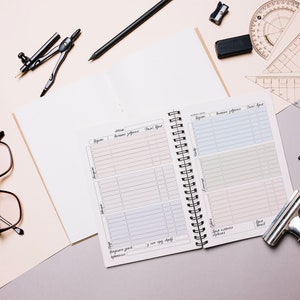 School Diary Diary Pages Printable Digital Pages - Etsy