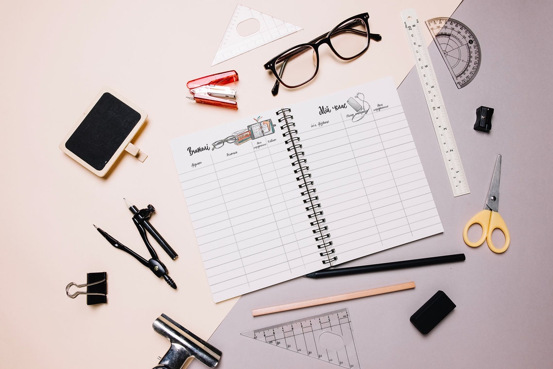 School Diary Diary Pages Printable Digital Pages - Etsy