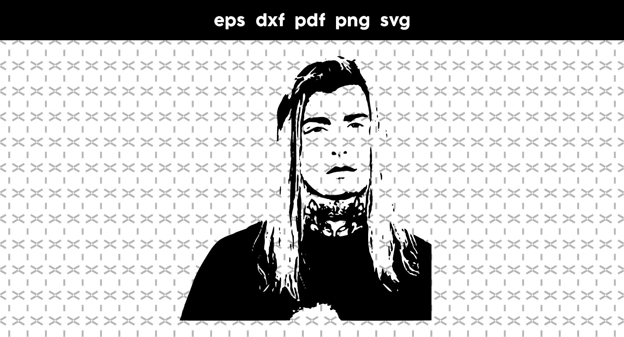 stickers for car SVG file ghostemane decal for cricut design poster ...