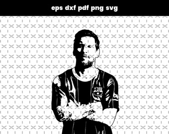 Messi Laser Cut - Etsy