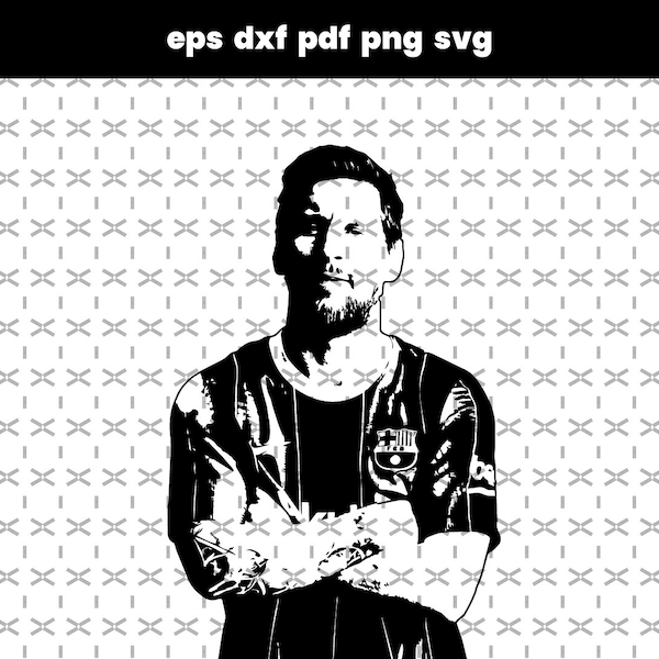 Messi Laser File - Etsy