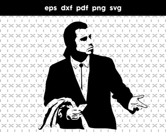 Pulp Fiction Mia Wallace SVG Cut File Cricut Instant Download Movie ...