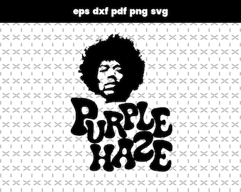 Jimi Hendrix Art Svg - Etsy