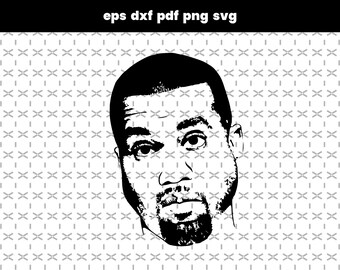 Kanye West Svg | Etsy