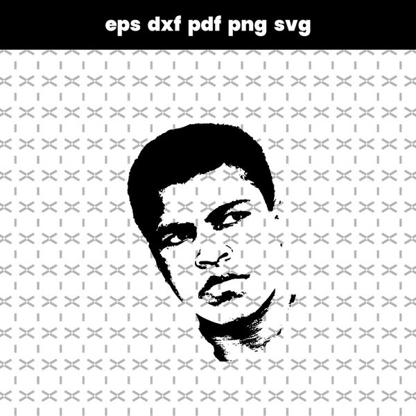 Muhammad Ali Svg - Etsy