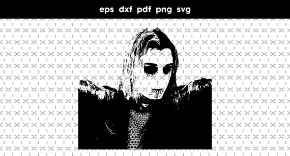 Ghostemane Cricut SVG Files for Laser Cut DXF PDF Pattern - Etsy Finland