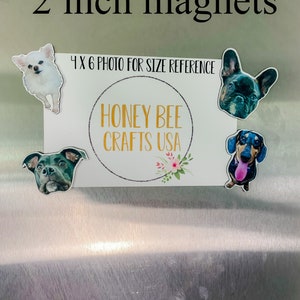 Custom Pet Magnets | Cute Animal Magnets | Decorative Magnets | Dog Cat ...