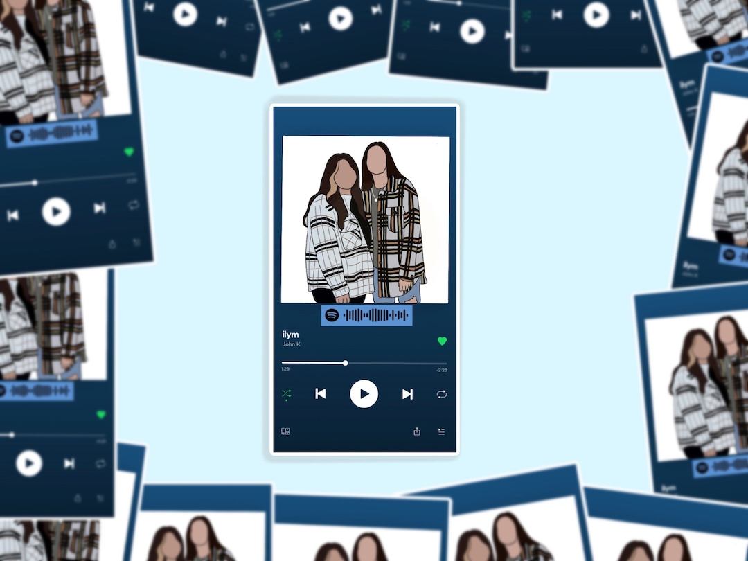 Custom Scannable Spotify Album Sticker - Etsy