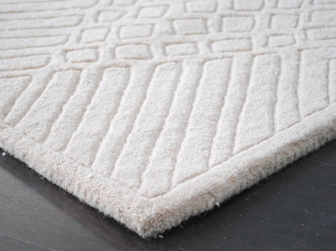 White Carpet Super Soft Woven Area Rug - Etsy
