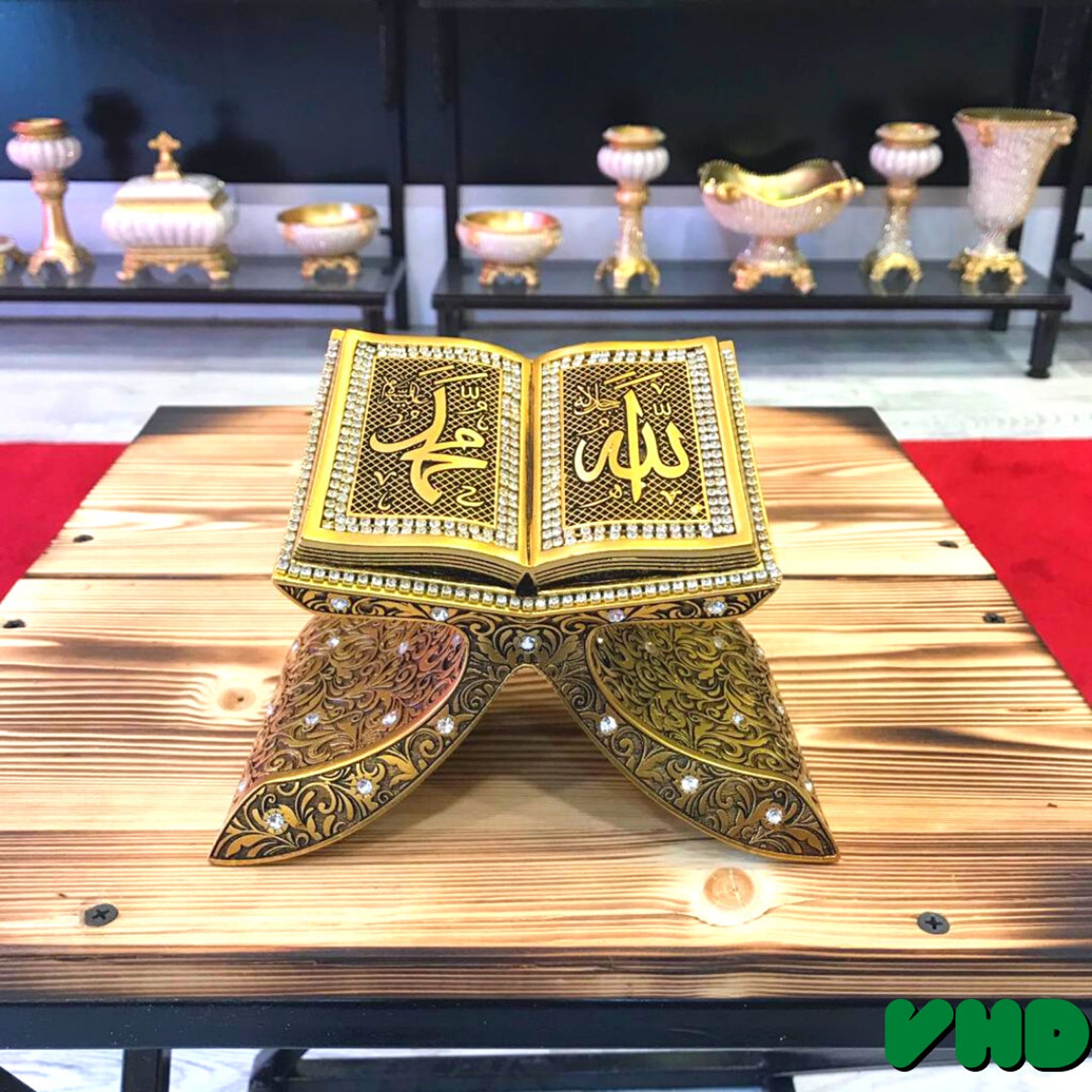 Quran Lectern Figurine Showpiece for Table Decoration - Etsy