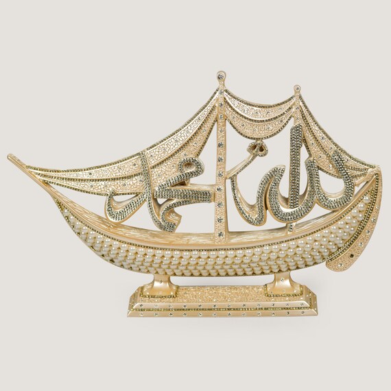 Islamic Ship Figurine Statue Islamic Showpiece for Table - Etsy UK